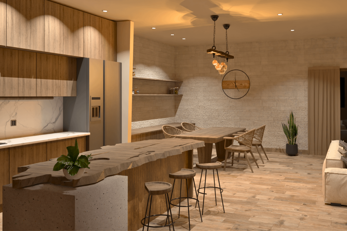 Rustic Style Interior Design | Bangalore's Top Designer